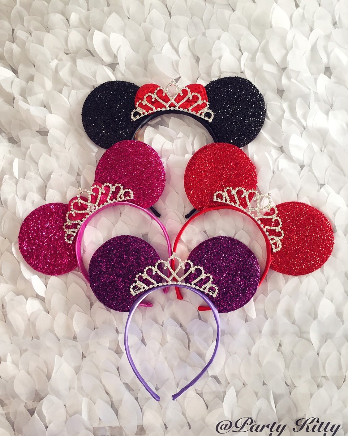 Disney Princess Minnie Mouse Ears Crown Tiara Headband