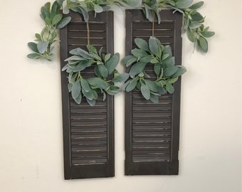 Shutter wall decor | Etsy