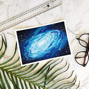 Nebula painting | Etsy