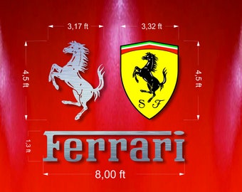 Ferrari logo | Etsy