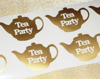 Teapot decals | Etsy
