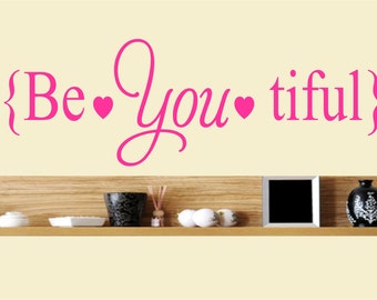 Beyoutiful wall art | Etsy