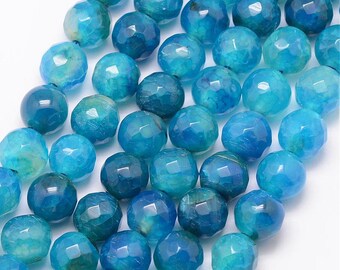 Dark blue gemstone | Etsy