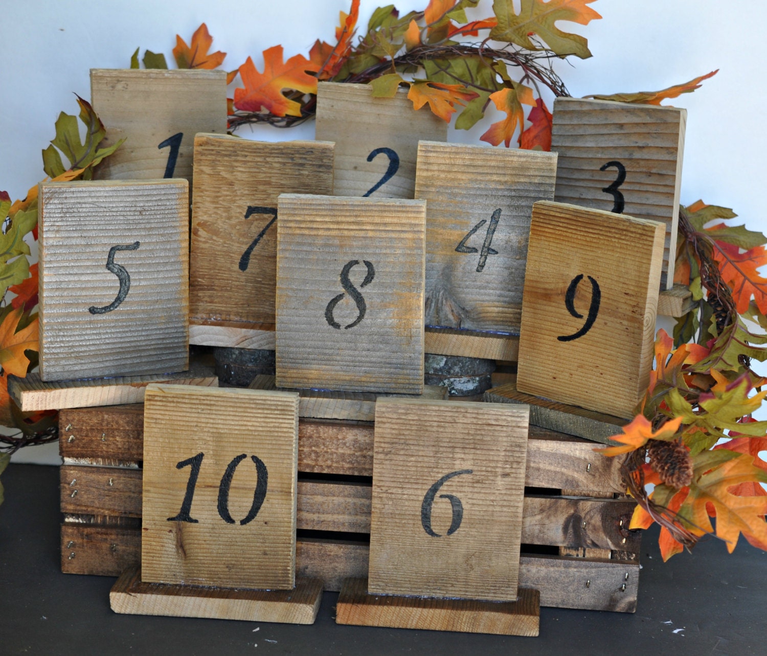 Creative Table Number Ideas