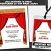 Theatre Acting Ticket Invitation Printable with Printed