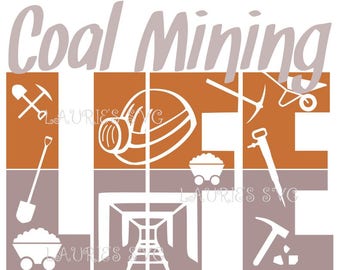 Mining svg | Etsy
