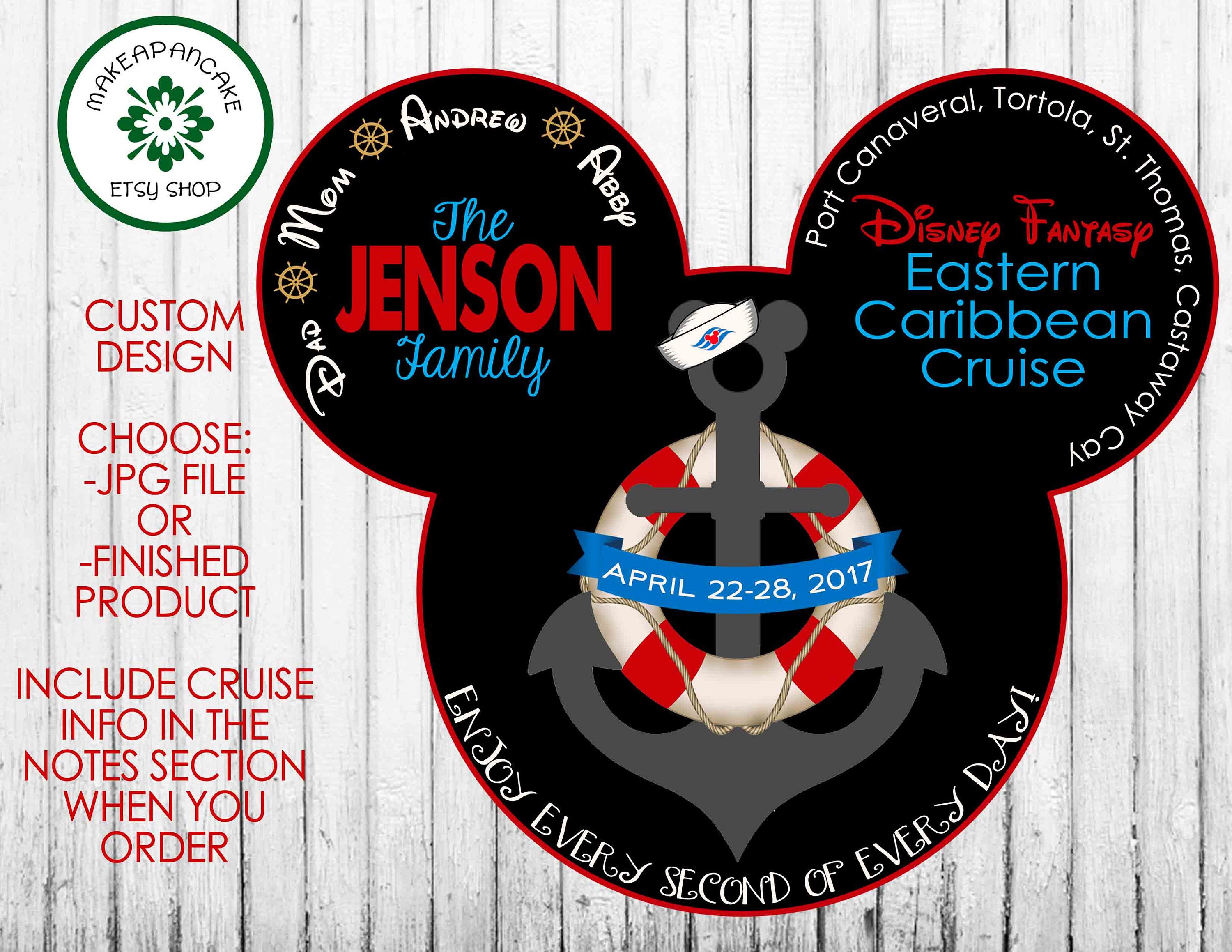 DISNEY CRUISE MAGNET Personalized Disney Cruise Magnet Cruise