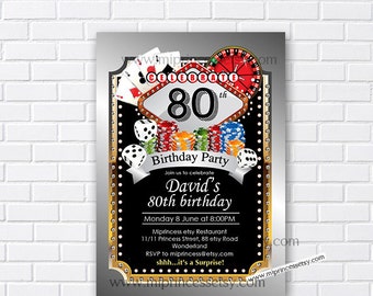 Jackpot invitation | Etsy