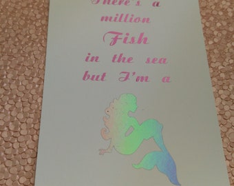 Mermaid quotes | Etsy