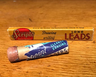 Vintage erasers | Etsy