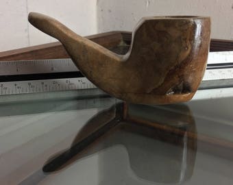 Burl pipe | Etsy