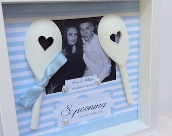 Silverware Set Spooning Since Forking Since Hand Stamped