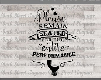 Please remain seated | Etsy
