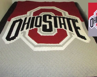 Ohio state crochet | Etsy