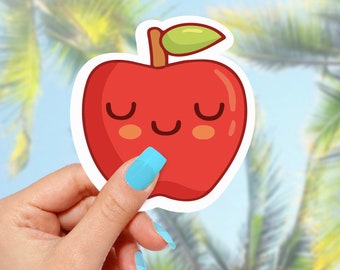 Apple stickers | Etsy