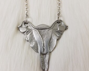 Anatomical Uterus Necklace