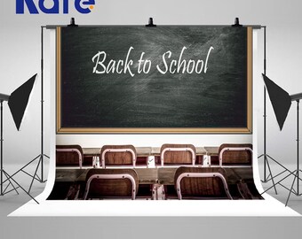 School backdrop | Etsy