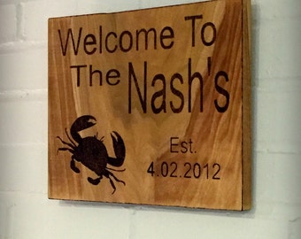 Wood burned sign | Etsy