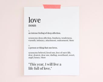 Your Word One Word Art My Word Inspirational Word One