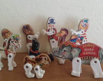 Wooden acrobat toy | Etsy