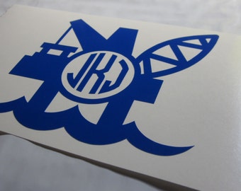 Oil rig decal | Etsy
