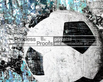 Soccer prints | Etsy