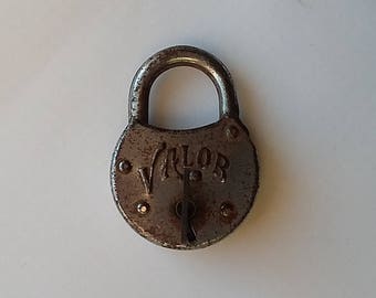 Custom Forged Lock Blacksmith Made Door Lock and Key Hand