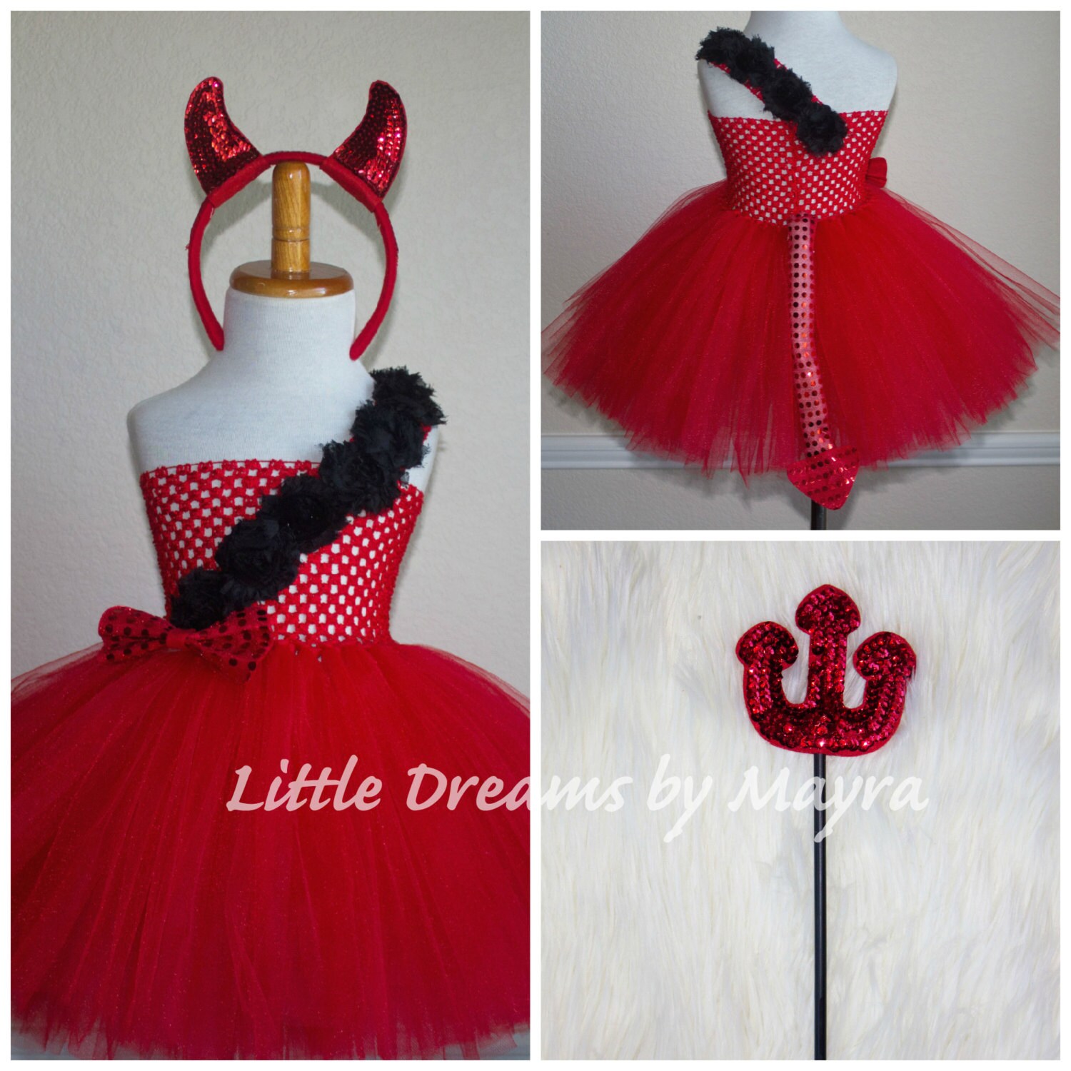 Traje de Diablita Disfraz de Diablita