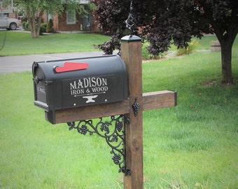 Mailbox bracket | Etsy
