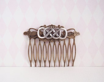 Celtic hair comb | Etsy