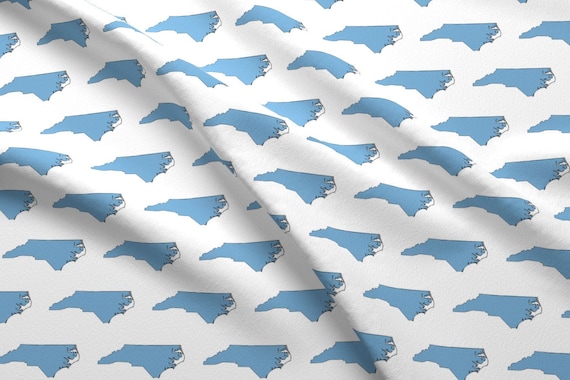 Carolina Fabric Carolina Blue By Thin Line Textiles North