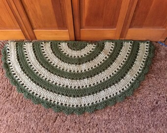 Half circle rug | Etsy
