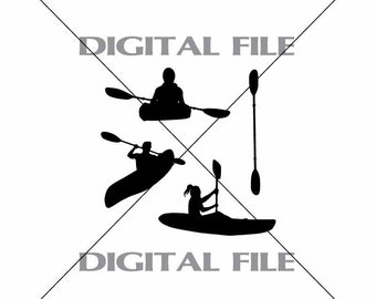 Kayak svg | Etsy