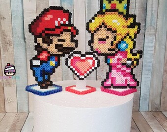 Mario cake topper | Etsy
