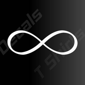 Infinity decal | Etsy