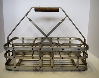 Milk bottle carrier | Etsy