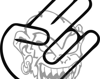 She Devil Cartoon Vinyl Decal FAN006