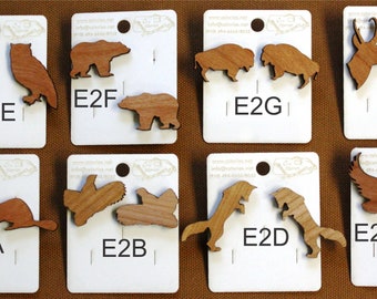 Wood badge critters | Etsy