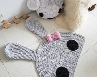 Half circle rug | Etsy