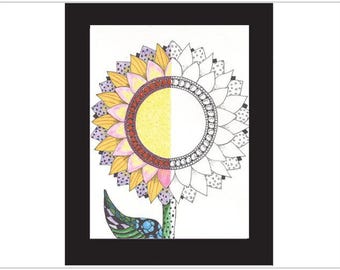 Zentangle original | Etsy