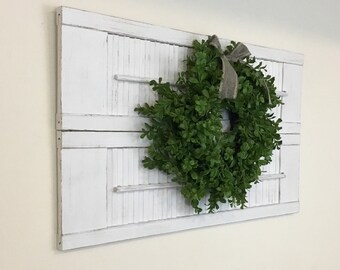 Shutter wall decor | Etsy
