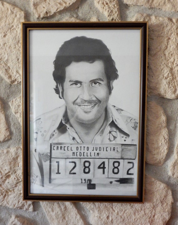 Pablo Escobar mugshot