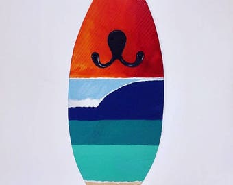 Surfboard art | Etsy