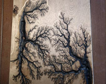 Fractal wood burning | Etsy