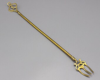 Fireplace fork | Etsy