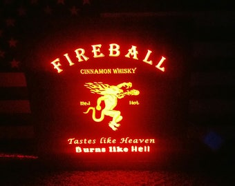 Fireball whisky | Etsy