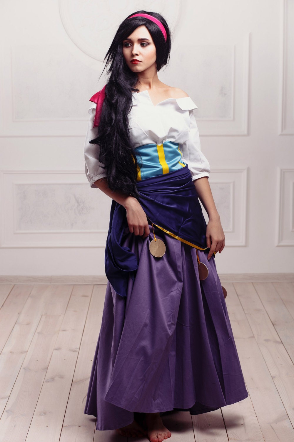 Esmeralda Cosplay Costume Disney Gypsy Dress The Hunchback