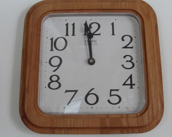 Elgin wall clock | Etsy