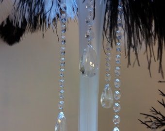 Hanging crystals | Etsy