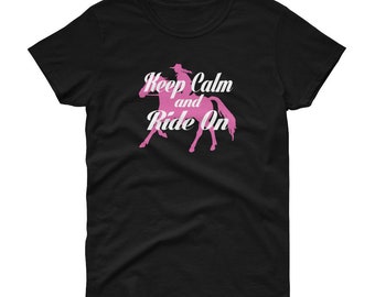 Motorcycle Art Print Keep Calm and Ride On Gift for Him